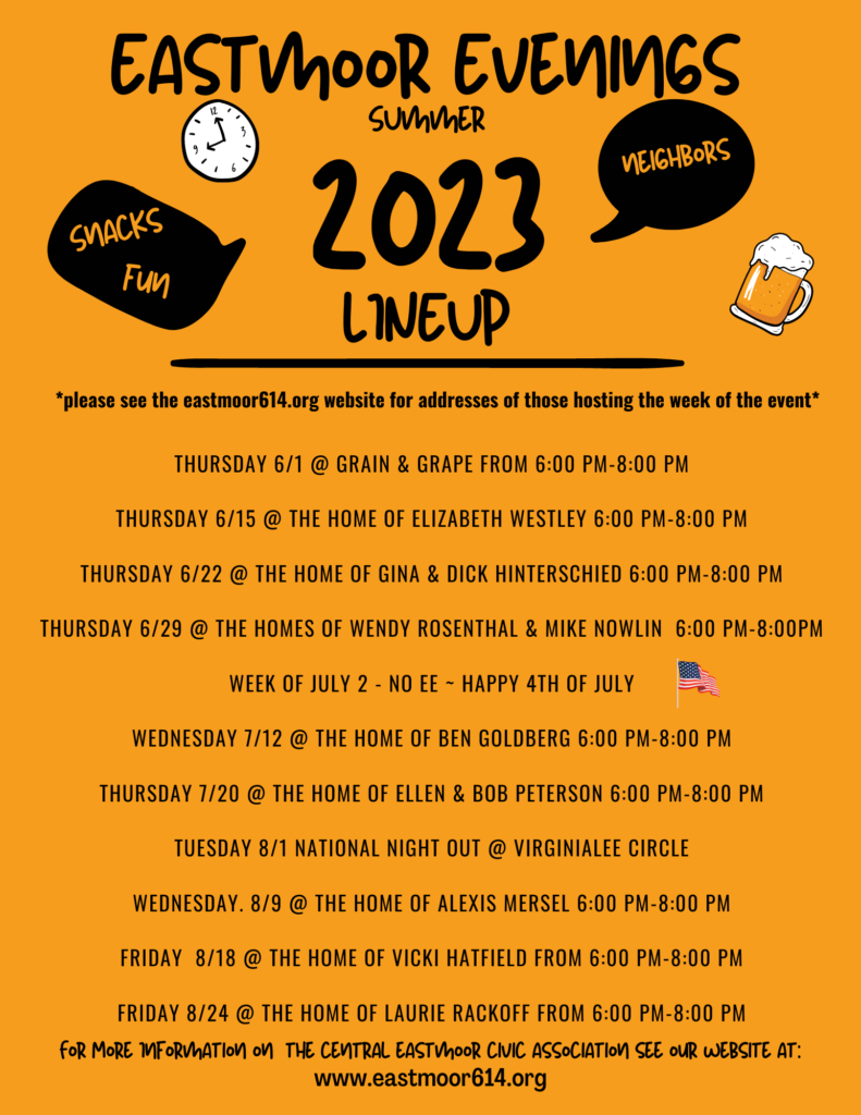 eastmoor614.org | serving the residents of Eastmoor